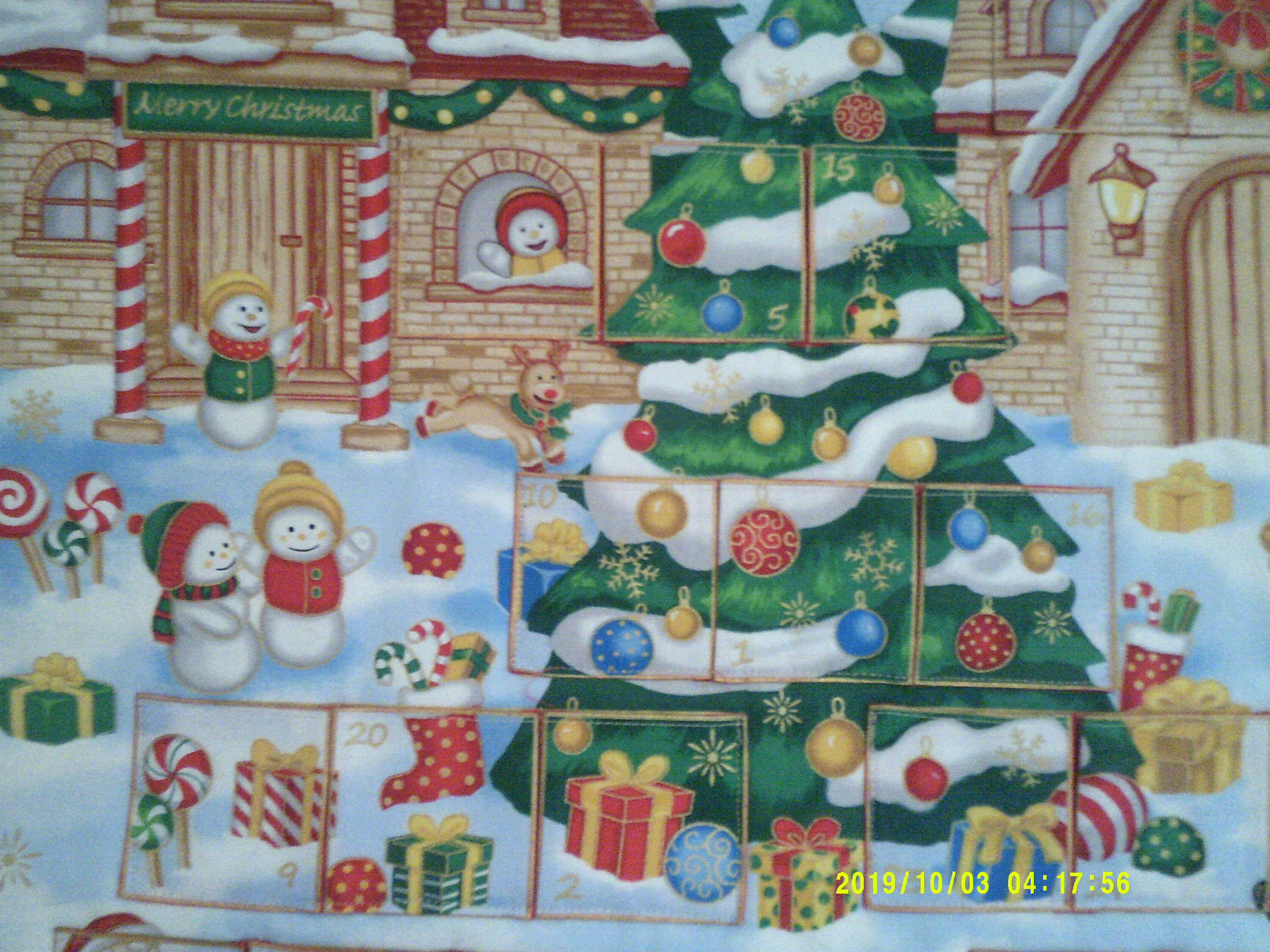 Santa's North Pole Christmas Village Advent Calendar, Holiday Countdown ...