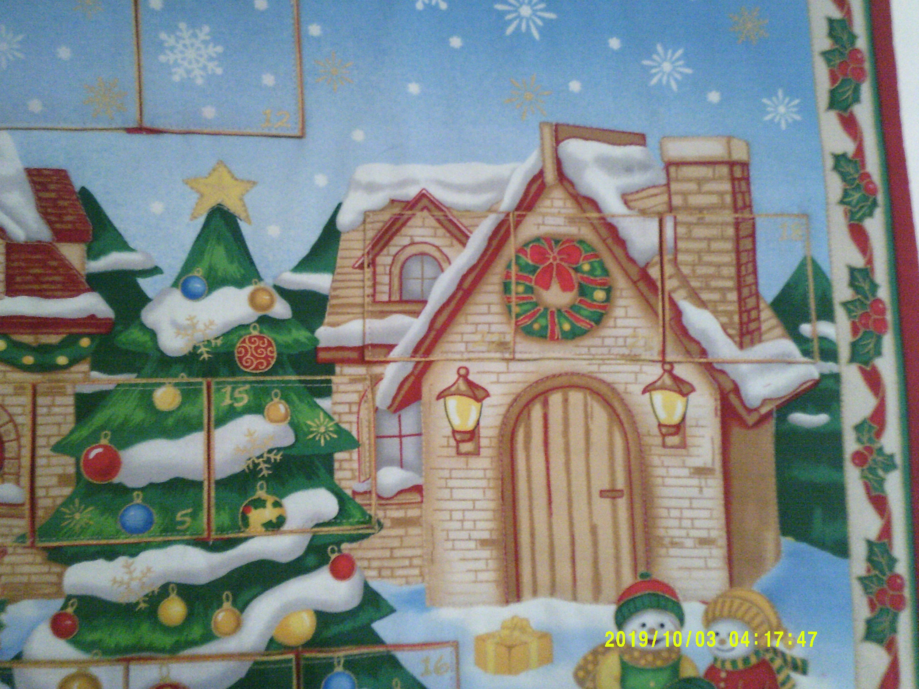 Santa's North Pole Christmas Village Advent Calendar, Holiday Countdown ...