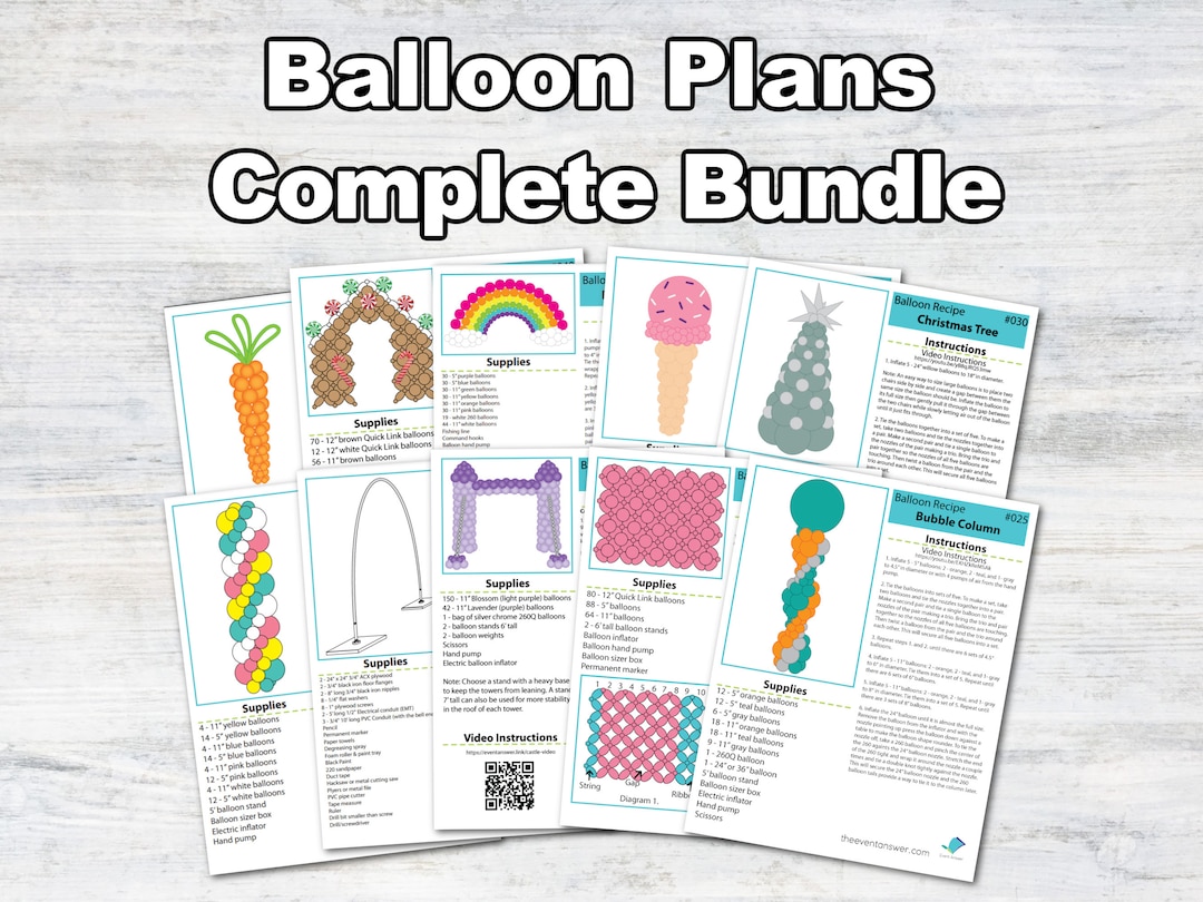 Balloon Pro Bundle Plans and Tutorials to Help You Make More Money in ...