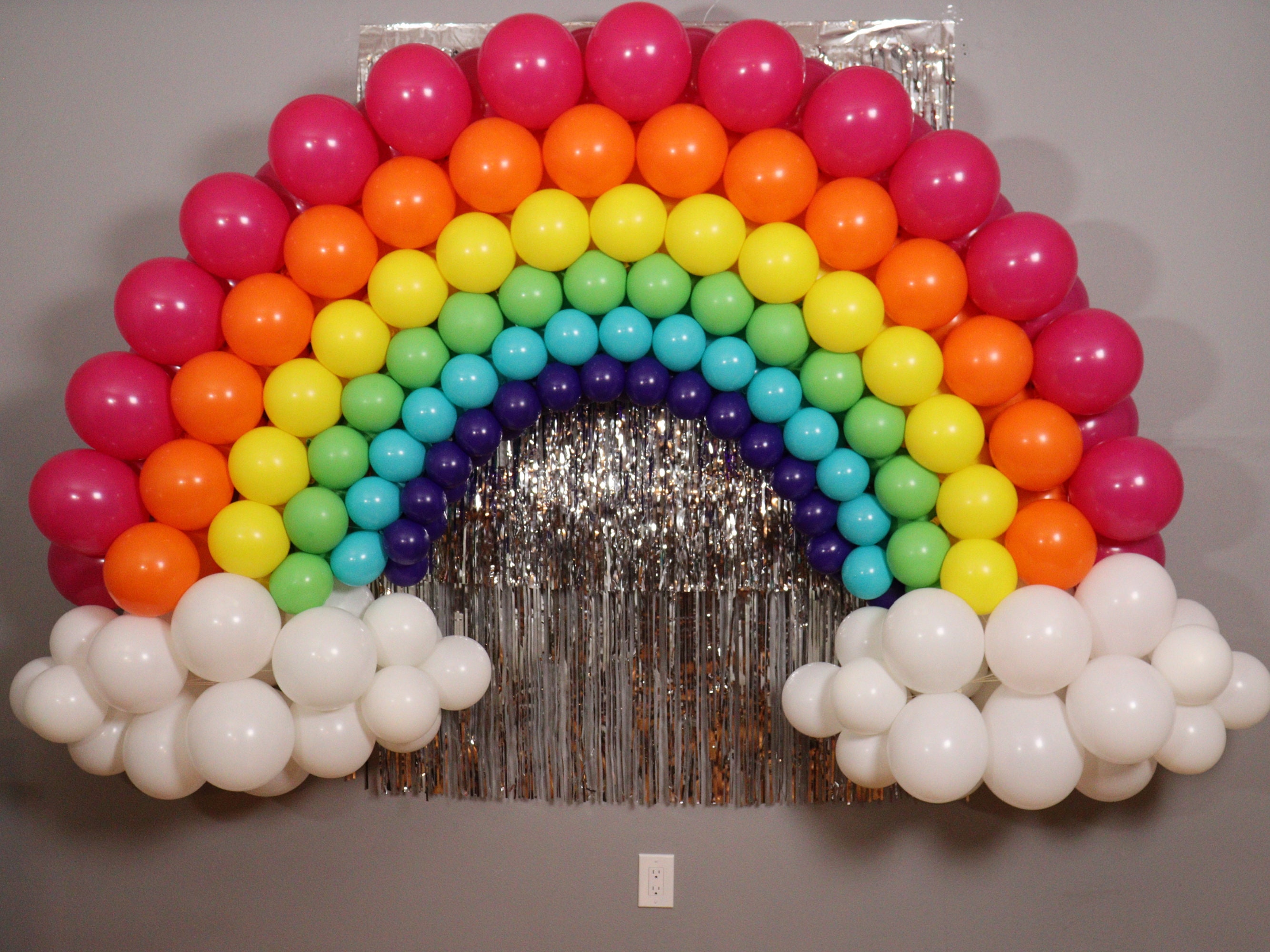 Balloon Rainbow Tutorial and Plans Digital Balloon Recipe - Etsy