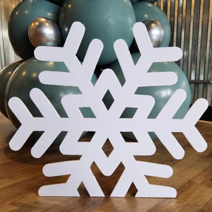 Freestanding Snowflake Template | Digital Template - Etsy