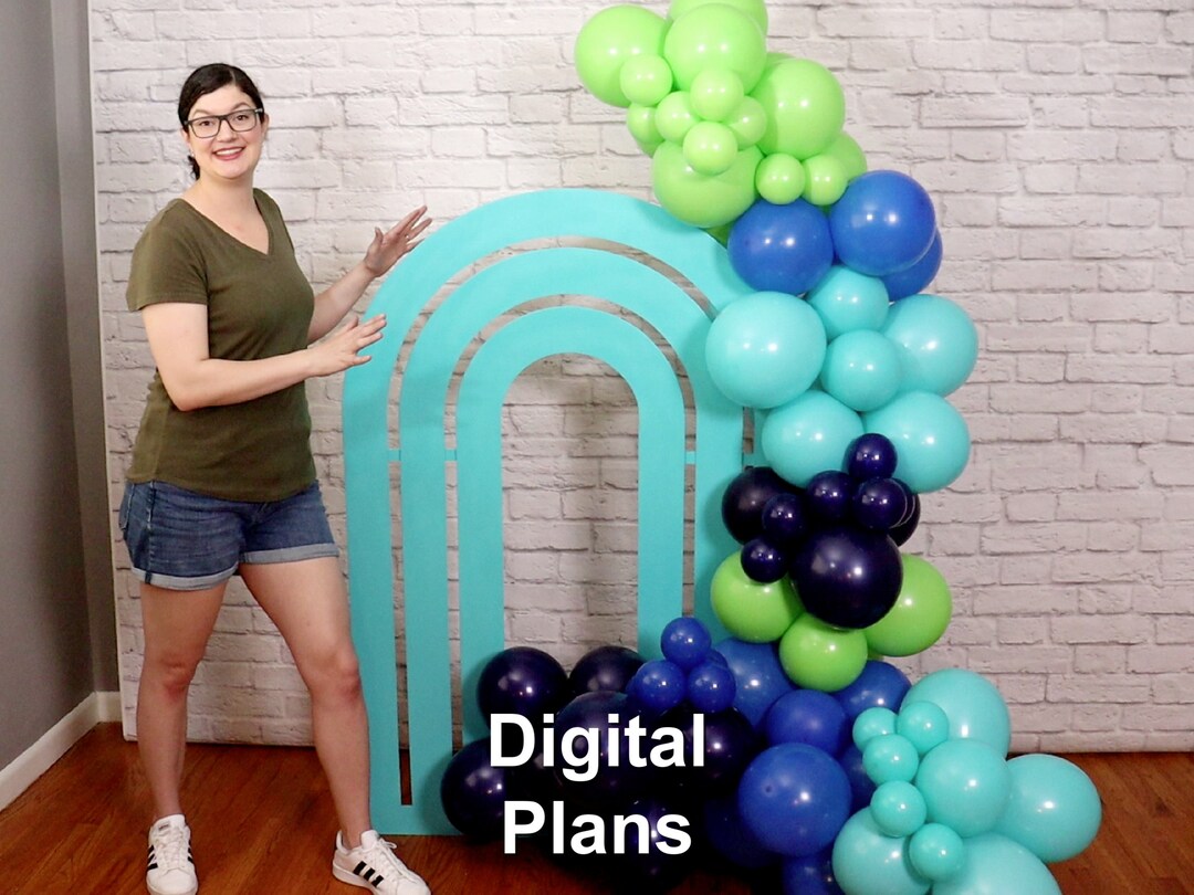 Chiara Arch Backdrop Tutorial and Plans Digital Plans - Etsy