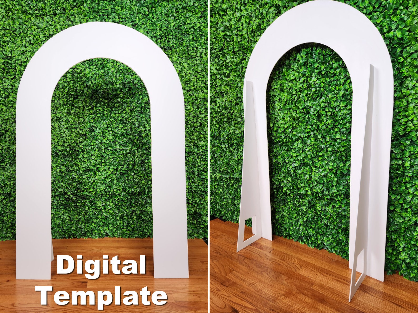 40x60" Arch Backdrop Template and Tutorial | Digital Template - Etsy