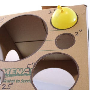 DIY Balloon Sizer Box Template and Instructions | Digital Plans (PDF) - Etsy