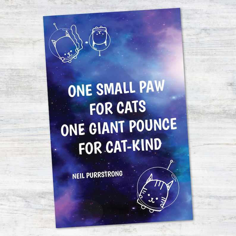Space Cats Birthday Party Pack Instant Download PDF | Cosmic Cat ...