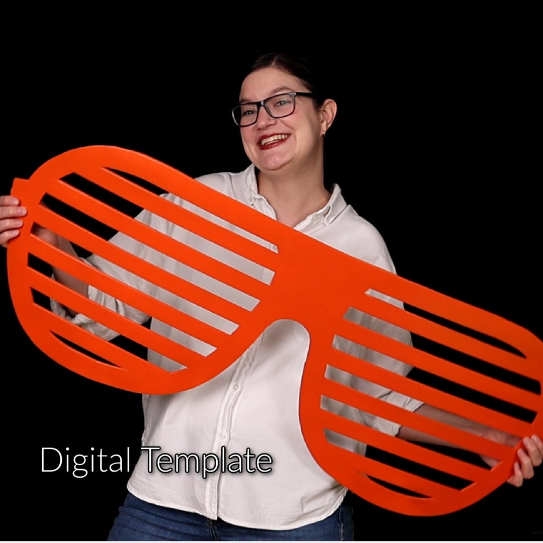 Sunglasses Template and Tutorial | Digital Template - Etsy