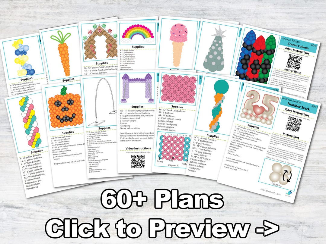 Balloon Pro Bundle - Plans and Tutorials to Help You Make More Money in ...