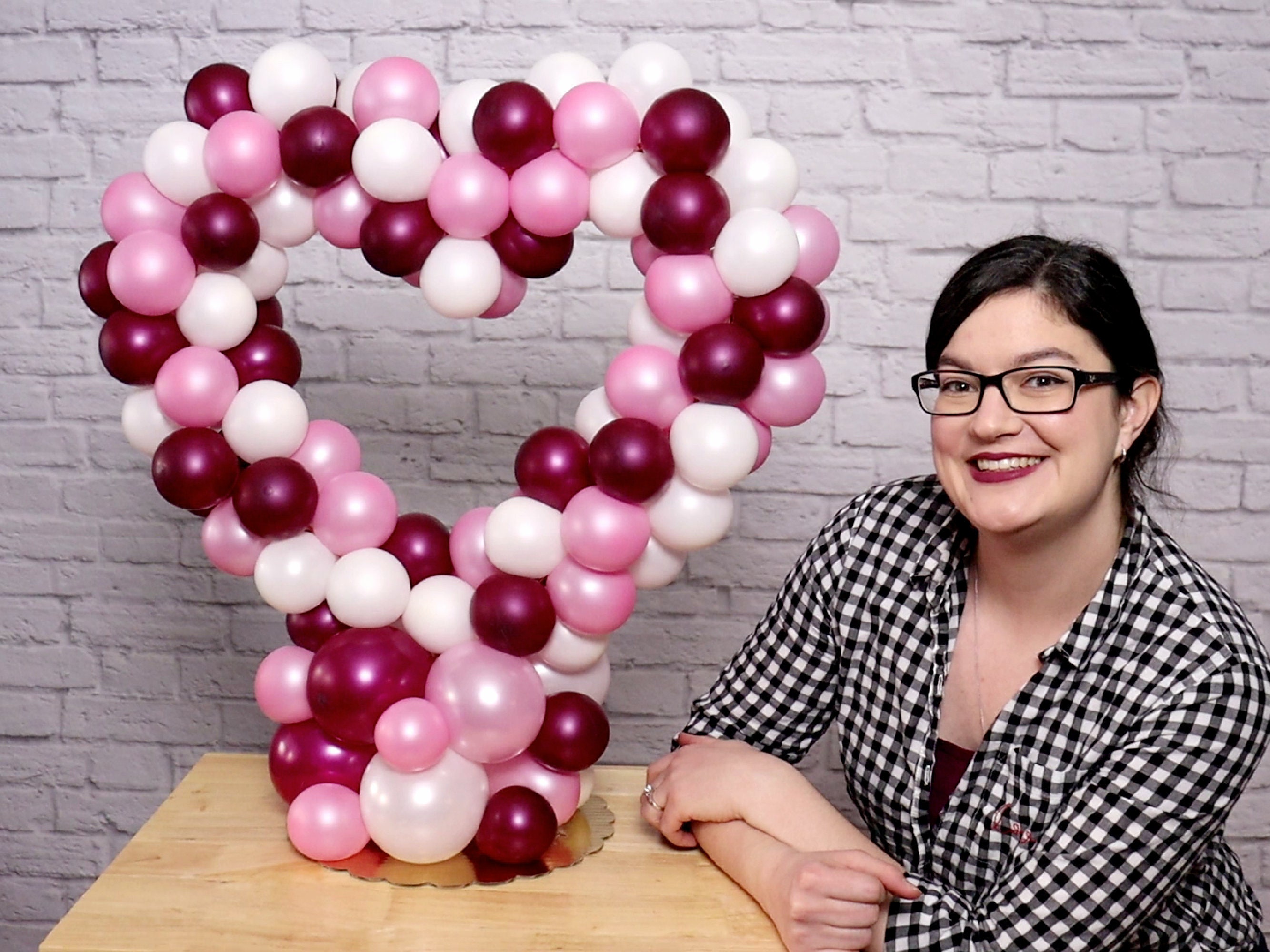 Balloon Heart Frame Tutorial and Plans | Digital Balloon Recipe - Etsy