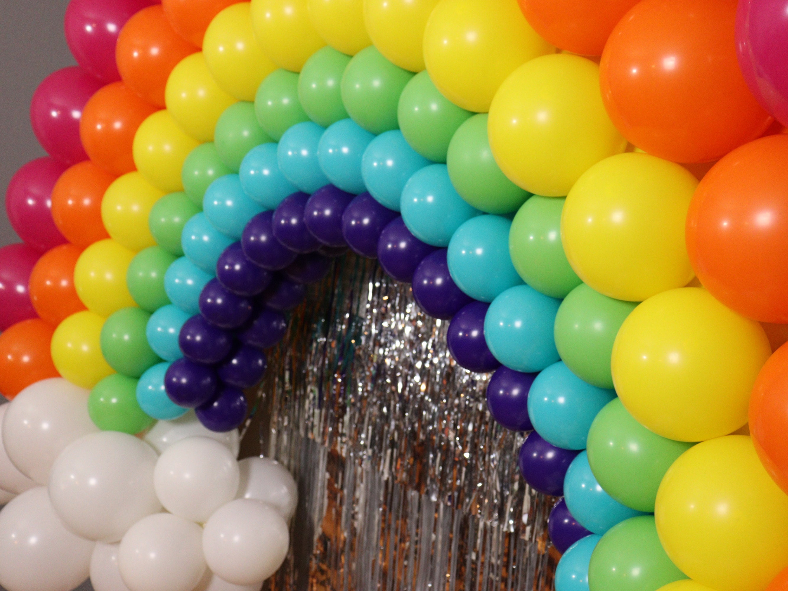 Balloon Rainbow Tutorial and Plans | Digital Balloon Recipe - Etsy