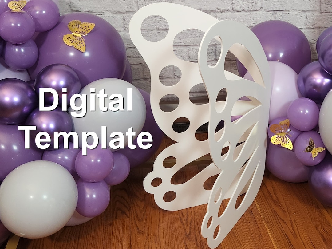 Freestanding Butterfly Template and Tutorial | Digital Plans - Etsy