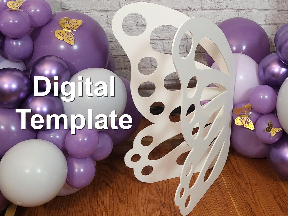 Freestanding Butterfly Template and Tutorial Digital Plans - Etsy