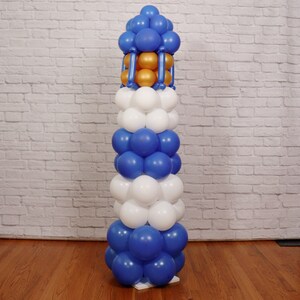 Balloon Lighthouse Tutorial and Plans | Digital Balloon Recipe - Etsy
