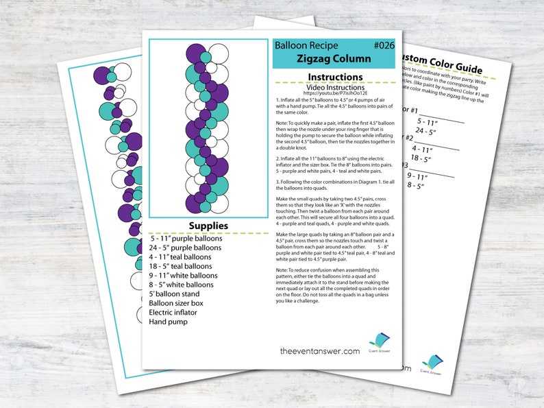 Balloon Starter Bundle - 10 Plans Everyone Needs - Digital Balloon ...