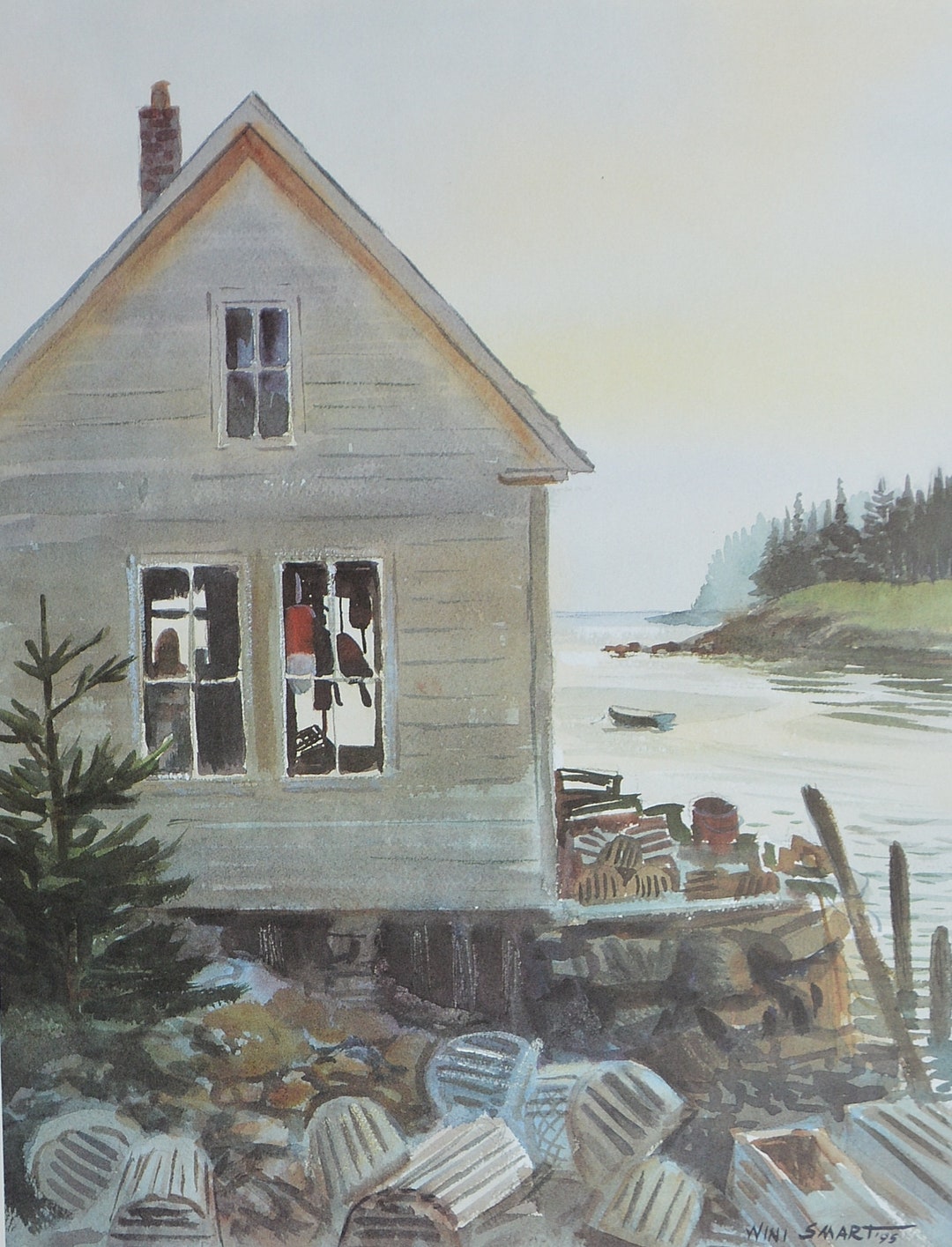 Windows of Maine, Vinalhaven Island. Wini Smart Print - Etsy