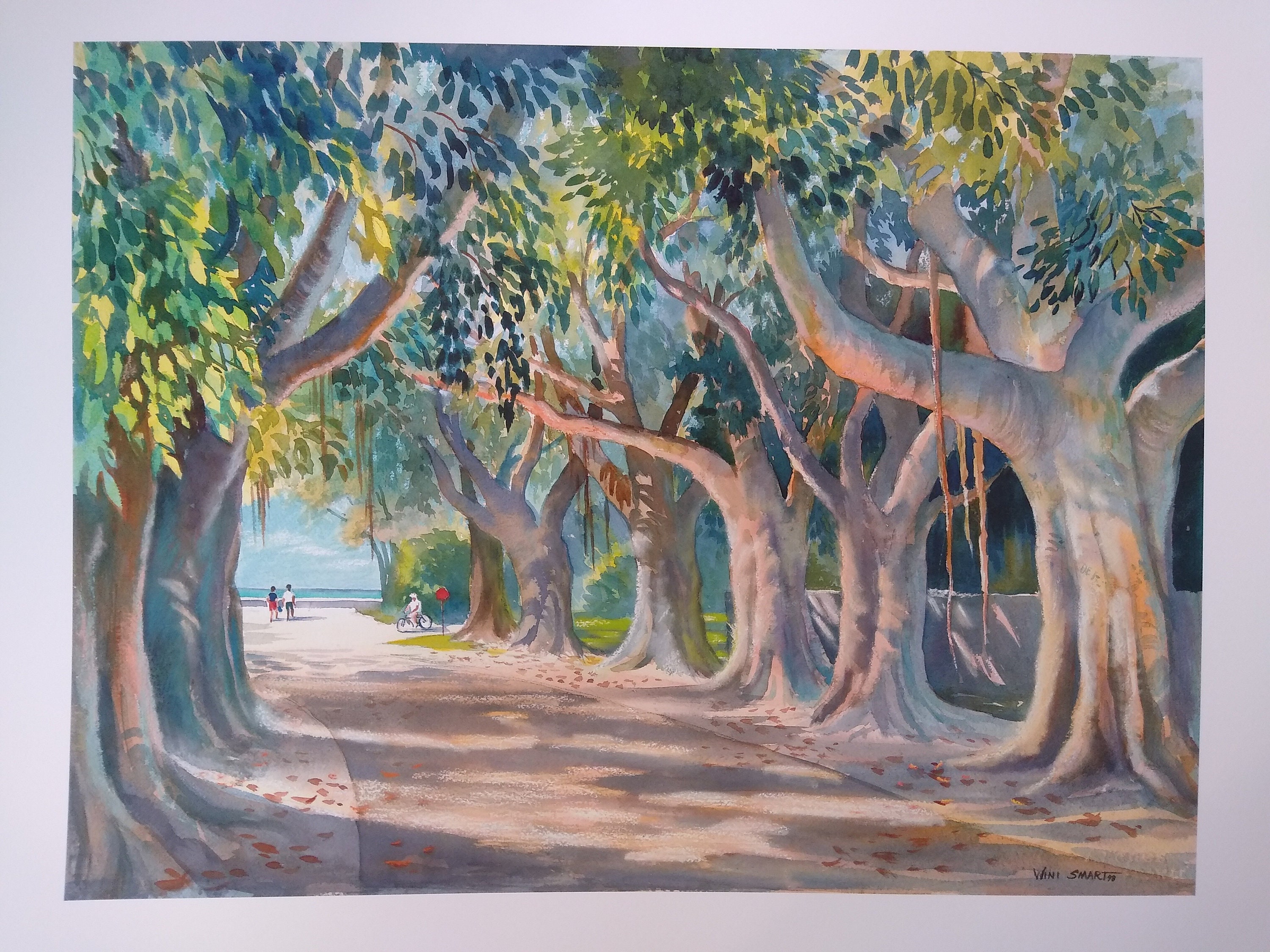 Banyan Tree Oil Painting