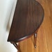 Vintage Mahogany Half Round Table Hall Table Parlor Table - Etsy