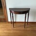 Vintage Mahogany Half Round Table Hall Table Parlor Table - Etsy