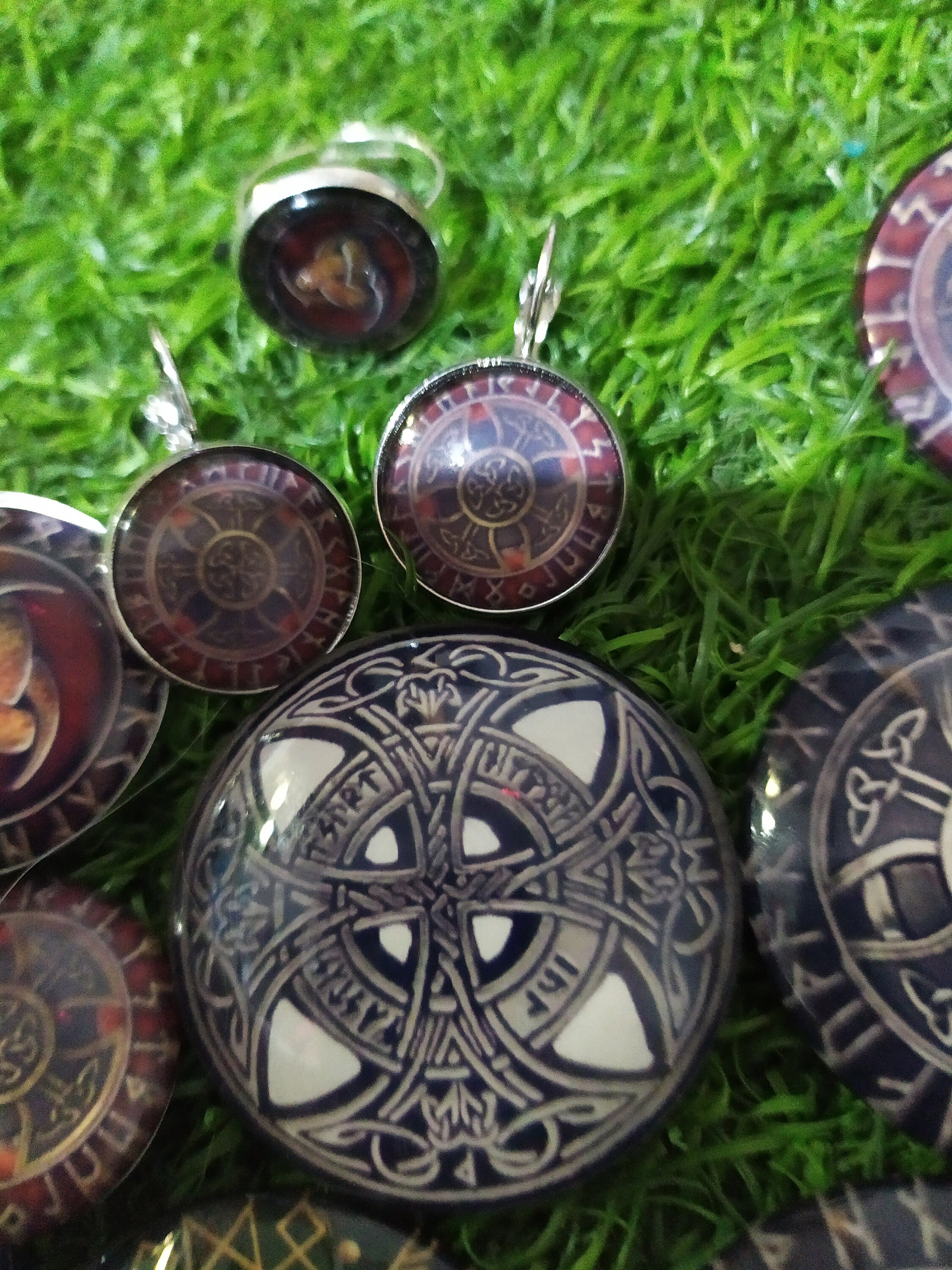 Runas vikingas protección símbolos talismán amuleto Thor - Etsy España