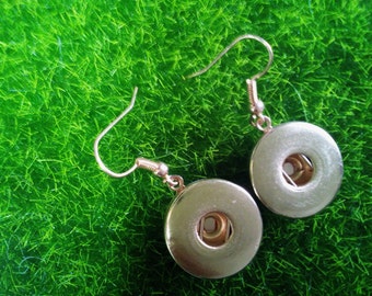 Button Earrings - Etsy