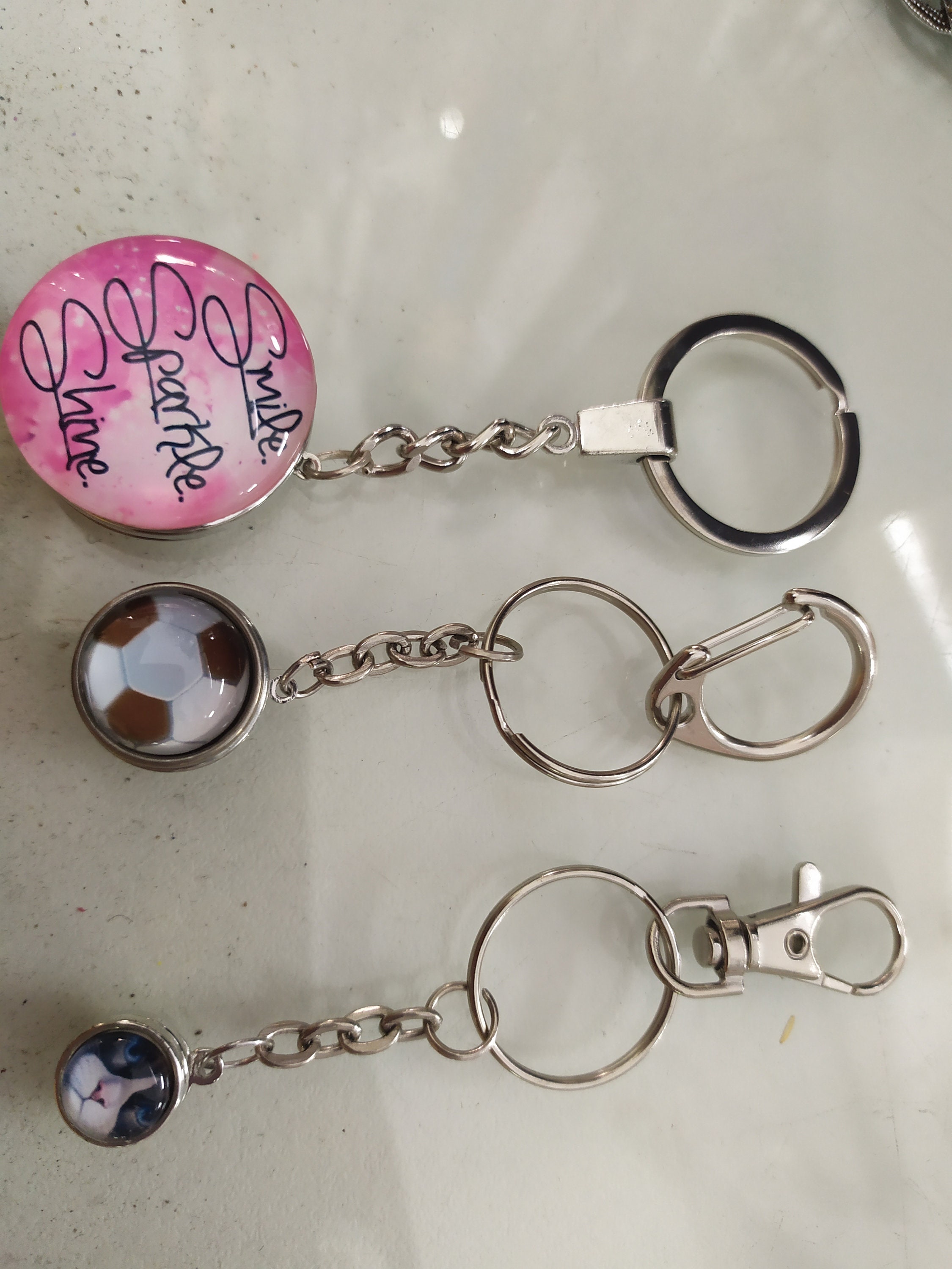 Key Chain With Ring Keychain Holder Bag Decoration Accessory - Etsy