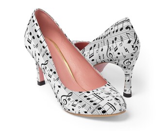 Music note shoes | Etsy