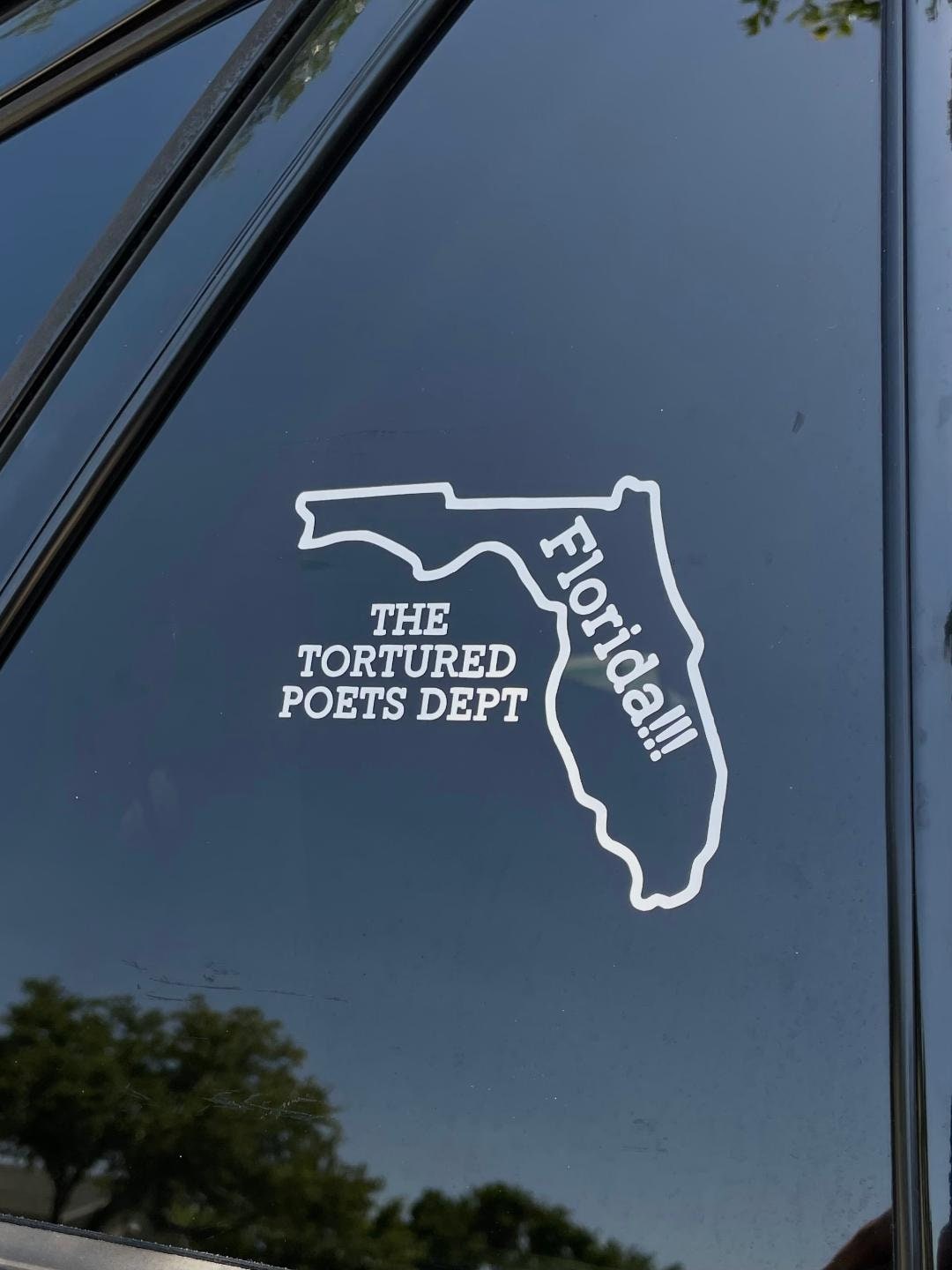 TTPD Florida, Taylor Swift Decal, Florida Decal, Taylor Swift Car Decal ...