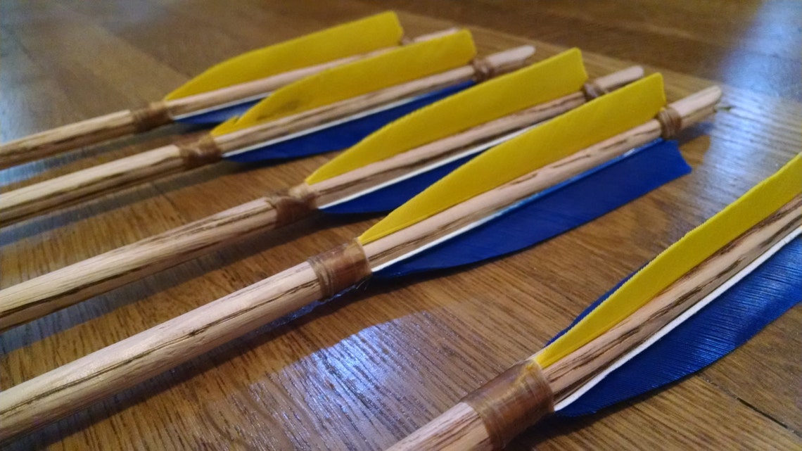 Blue and Gold Arrow - Etsy