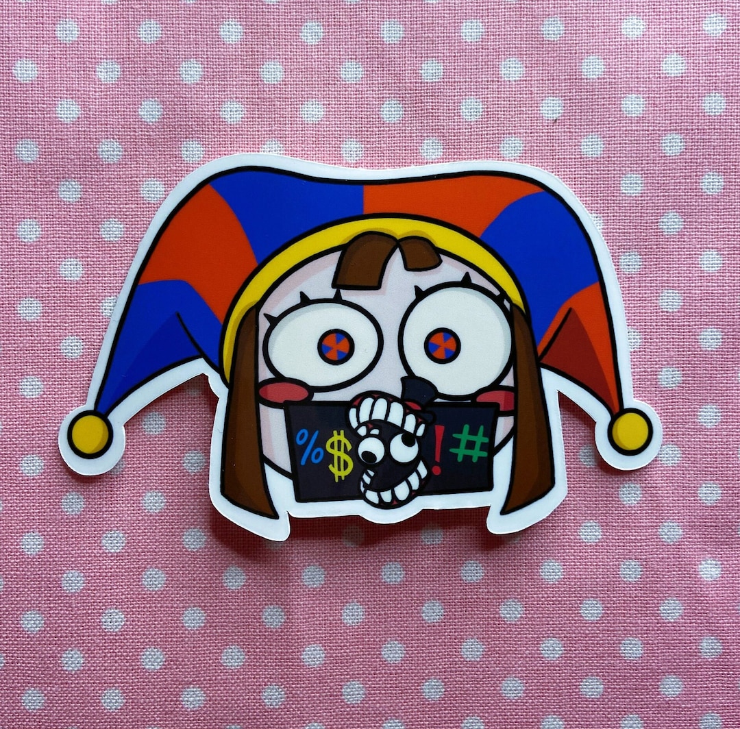Pomni Bleep/amazing Digital Circus Sticker - Etsy