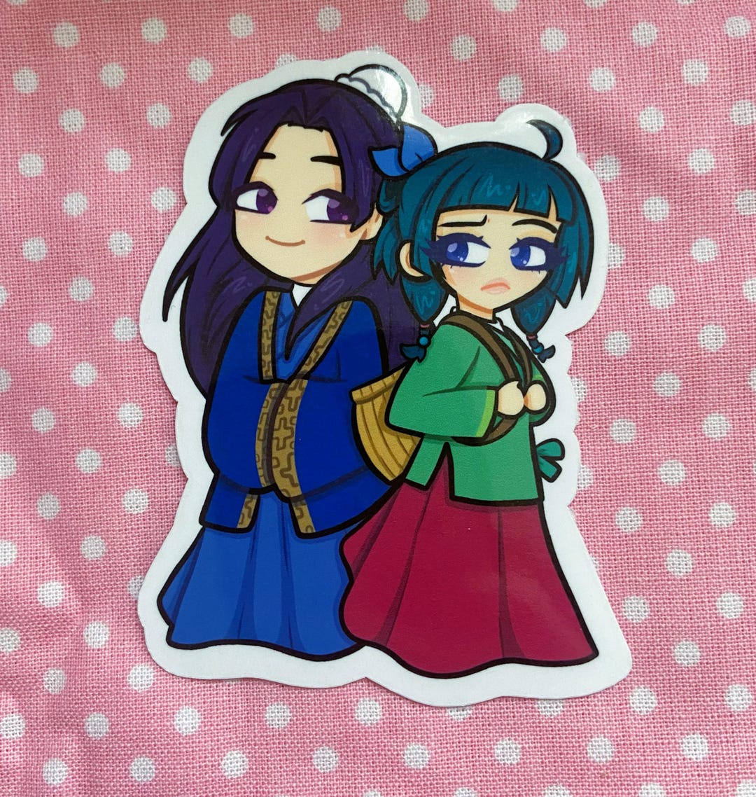 Maomao and Jinshi Sticker - Etsy