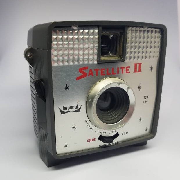 Vintage Imperial Satellite II Camera Gray Decor - Etsy
