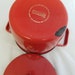 Vintage Red Emaille Country Kochtopf Dutch Oven Emaille Kochgeschirr ...