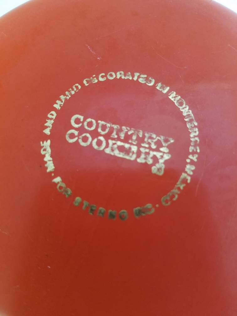Vintage Red Emaille Country Kochtopf Dutch Oven Emaille Kochgeschirr ...