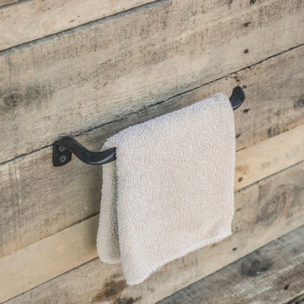 Rustic Towel Bar - Etsy