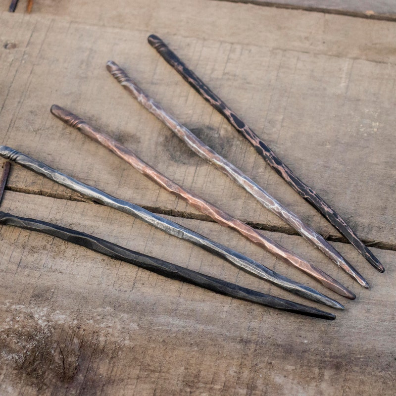 Long Metal Hair Sticks - Etsy