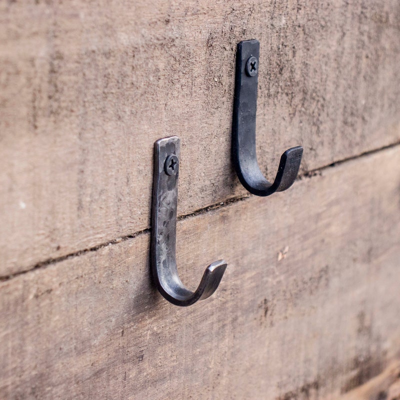 Rustic Hooks - Etsy