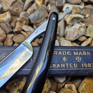 Sheffield Straight Razor Joseph Rodgers & Sons 6/8th Hollow Ground ...