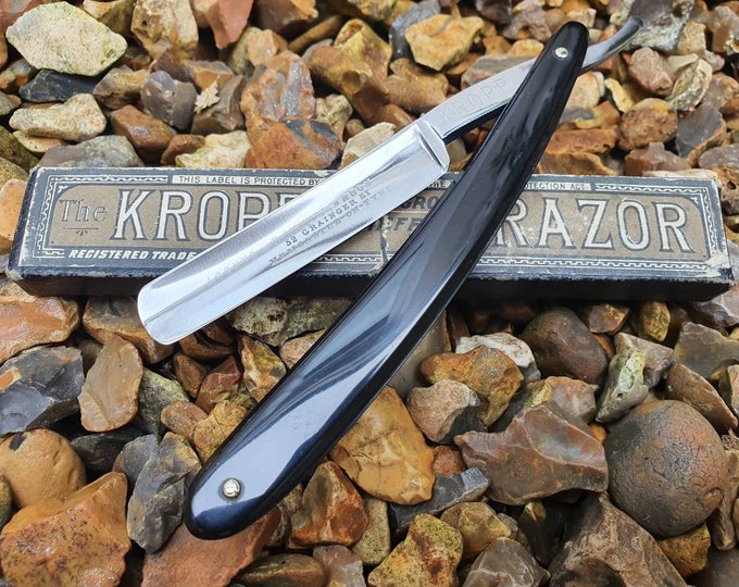 Sheffield Made Straight Razor KROPP by Osborne, Garrett & Co Little ...