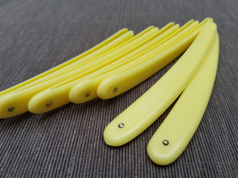 Straight Razor Scales for Restorations Plastic/celluloid 5/8th | Etsy