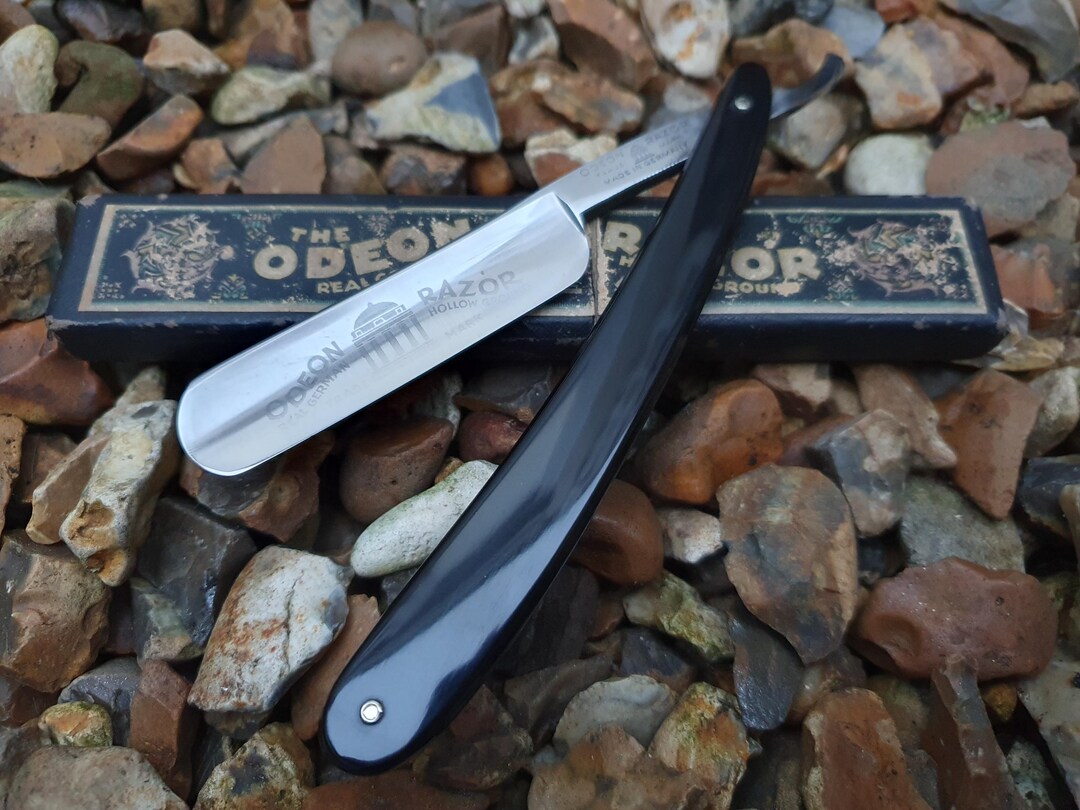 A German Straight Razor ODEON 6/8th in Good Condition, Shave Ready! - Etsy
