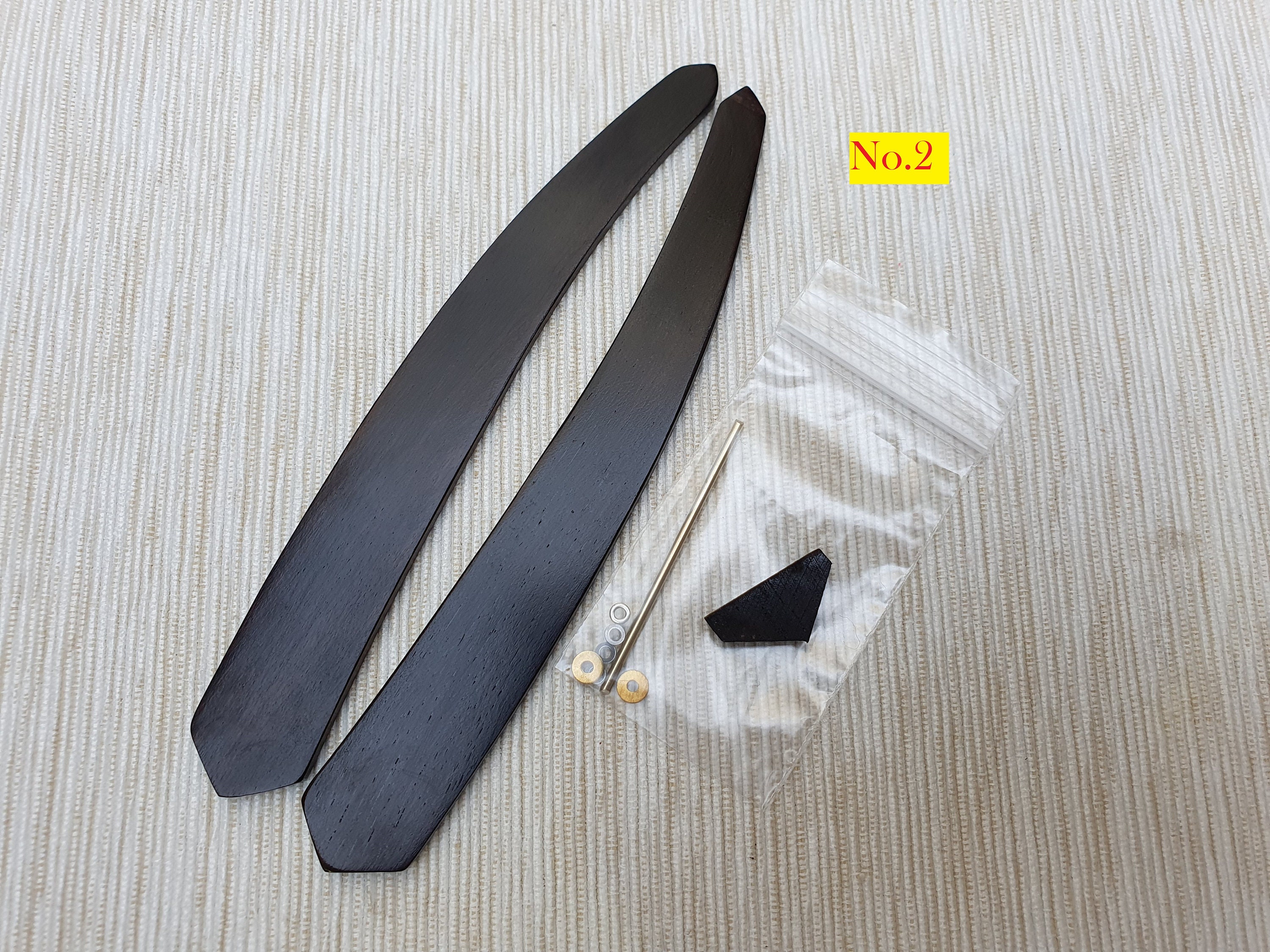 Straight Razor Scales From Ebony Wood Pins +washers 5/8th 6/8 7/8th DIY ...