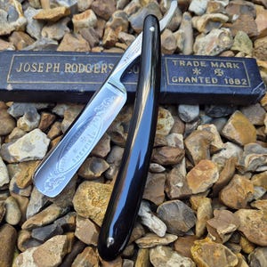 Sheffield Straight Razor Joseph Rodgers & Sons 6/8th Hollow Ground Shave Ready. Perfect - Etsy