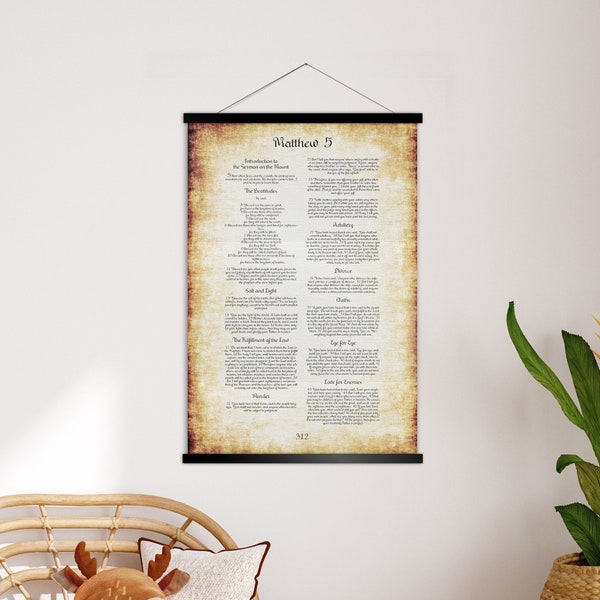 Scrolls Christian Wall Art - Etsy