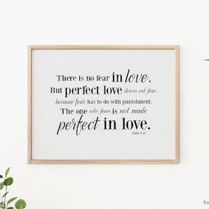 Scripture on Canvas Valentines Day Gifts About Love; Christian ...