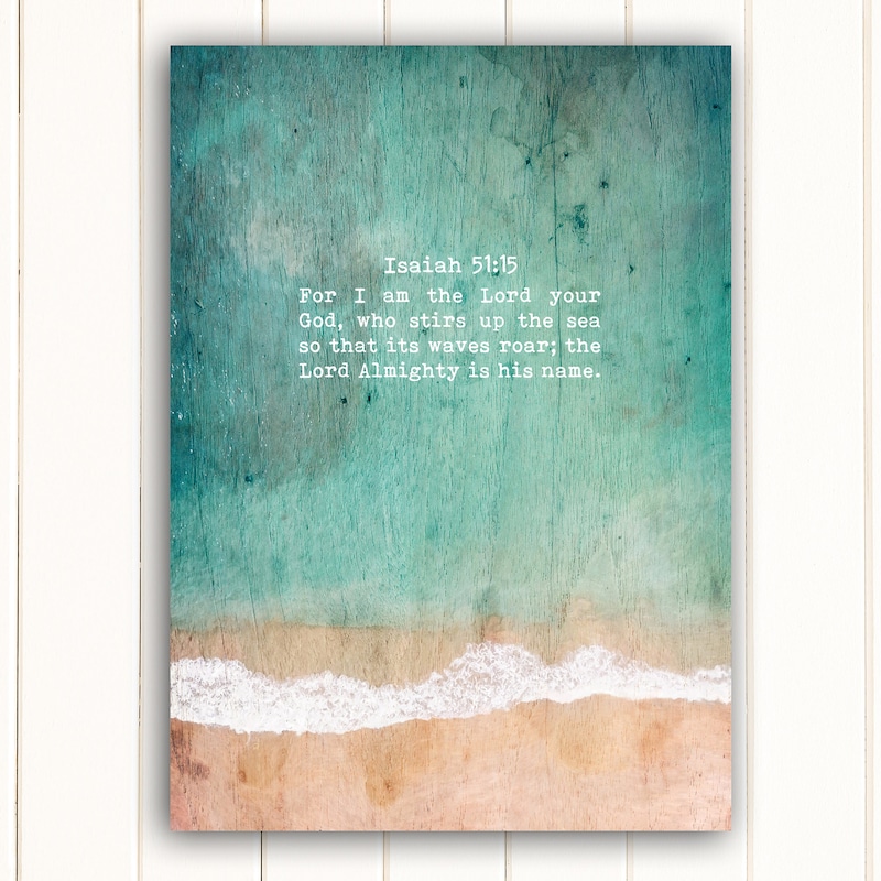 Nautical Bible Verse - Etsy