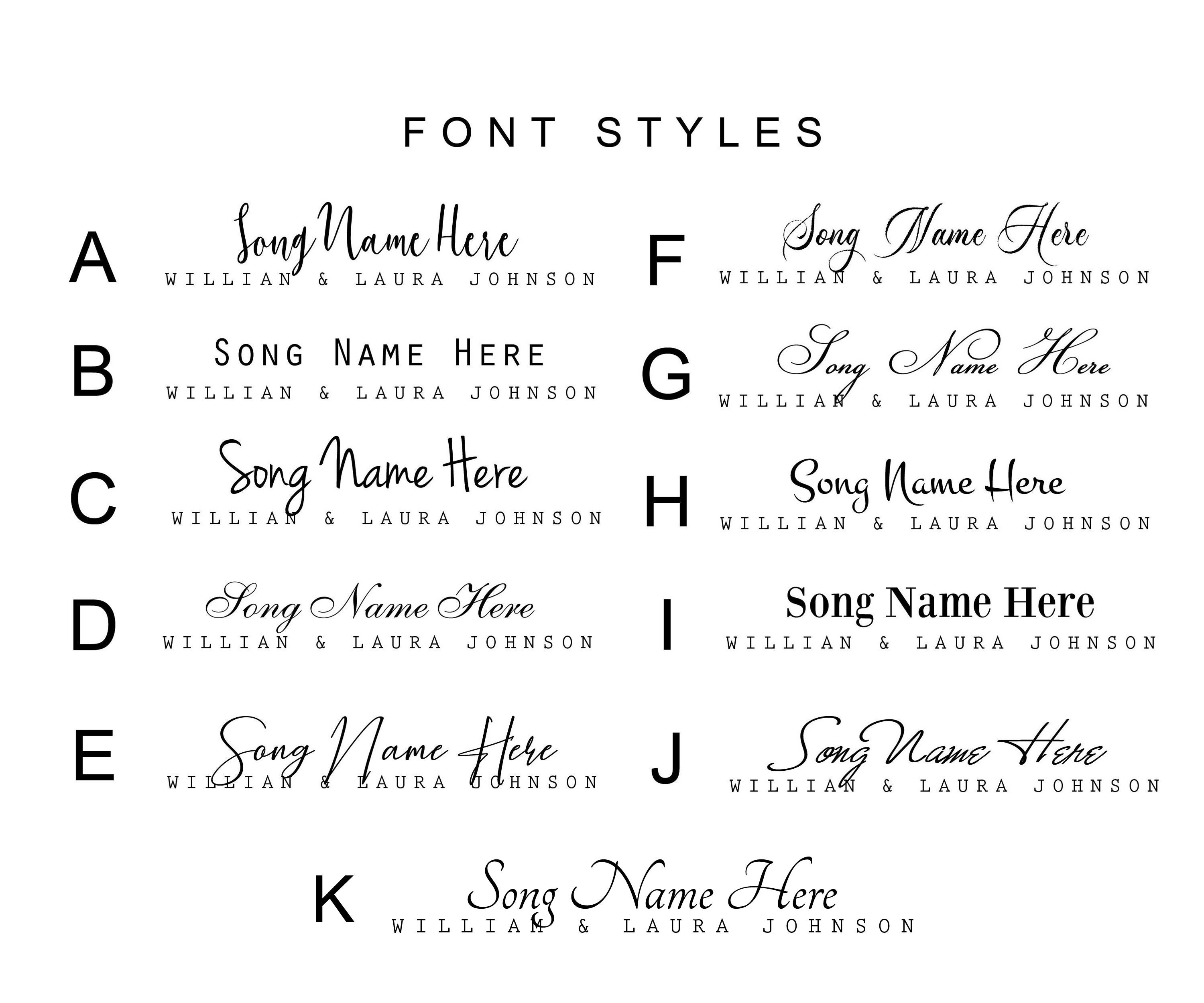 6th Anniversary Gift Wedding Song on Iron 6 Year Wedding | Etsy