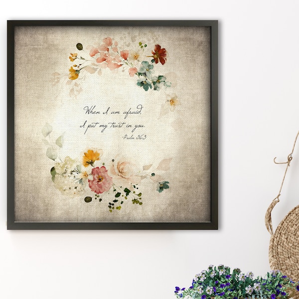 Scripture Wall Decor - Etsy