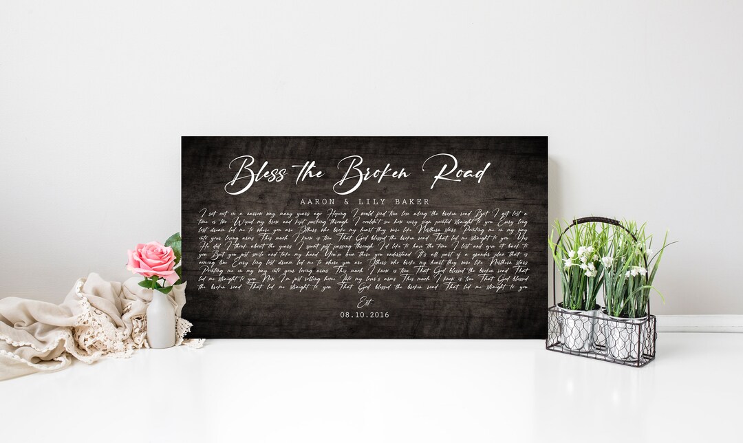 Rustic Anniversary Gift, Wood Anniversary Gift, 5th Anniversary Gift ...