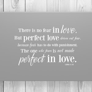 Scripture on Canvas Valentines Day Gifts About Love; Christian ...