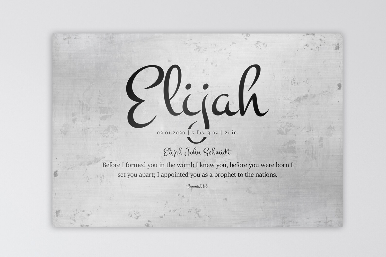 Child's Name Sign, Christian Art for Kids, New Baby Gift, Personalized ...