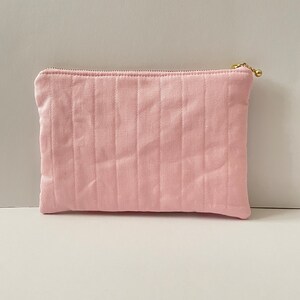 Handmade, Epp, Hexagon, Quilted, Zipper Pouch. Beautiful Strawberry ...